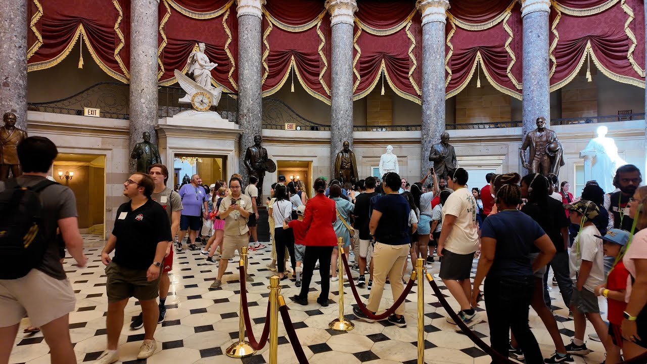 🇺🇸 U.S. Capitol Building Tour: INSIDE the Historic Halls + Full ...