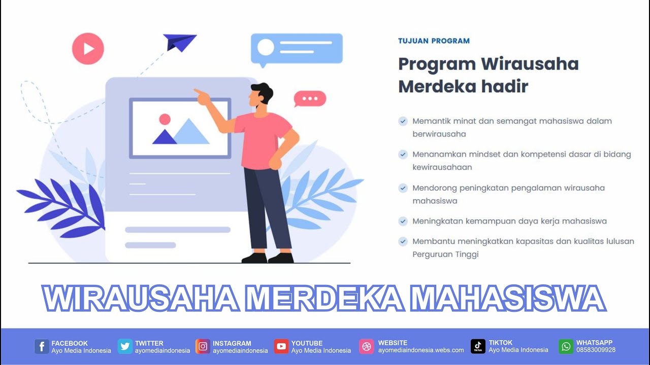 Program Wirausaha Merdeka Mahasiswa - YouTube