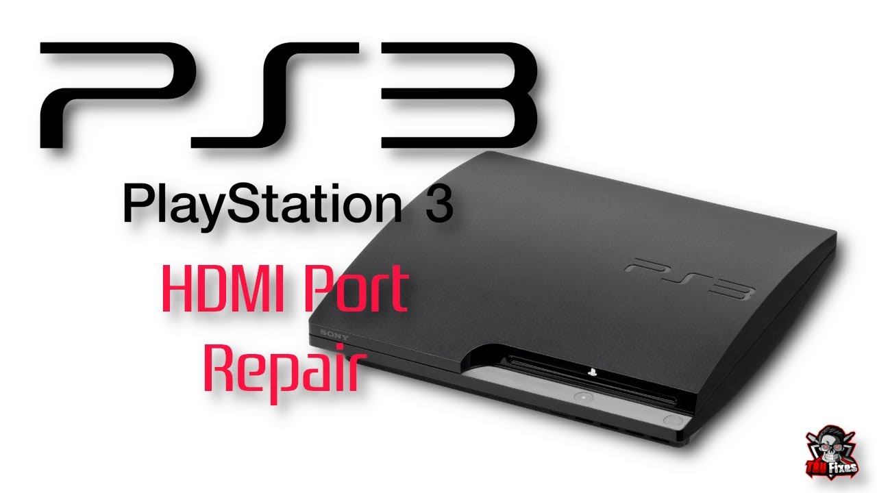 PlayStation 3 Slim HDMI Port Repair ⚒ Can I Fix It? - YouTube