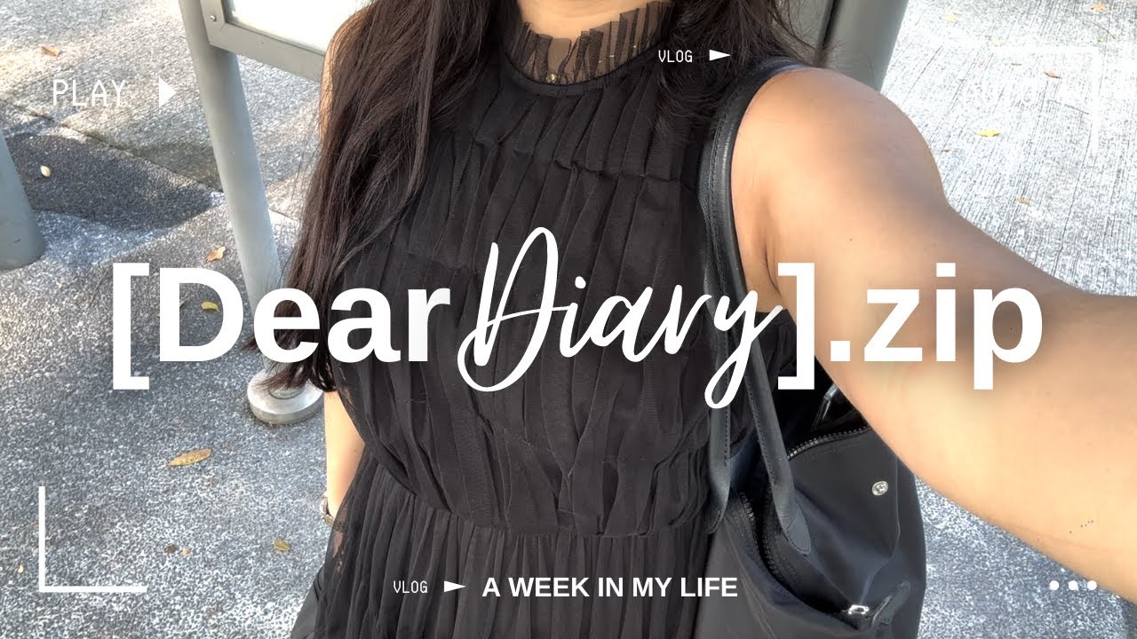 [Dear Diary.zip] Singapore Daily Vlog | Work Life | Niche Fragrance Unboxing | Great Food - YouTube