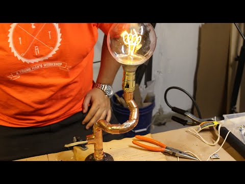 How To Build Copper Pipe Light Fixture