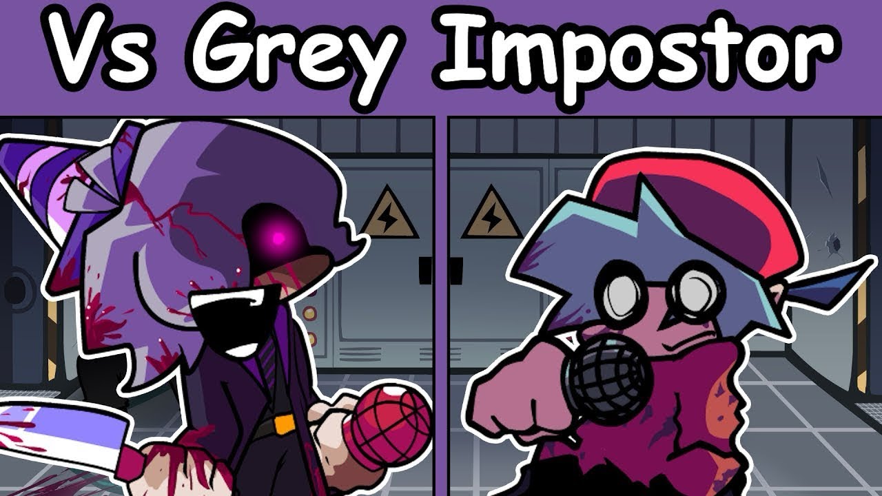 ||FNF Vs Imposter But Human|| Pt.2 (Grey - YouTube