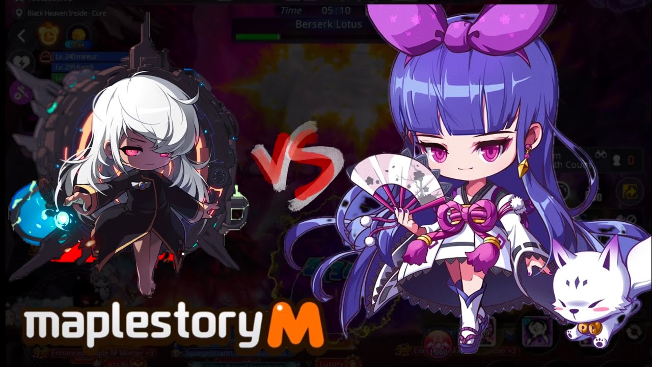 Maplestory M - Post V4 Lotus run | Kanna POV - YouTube