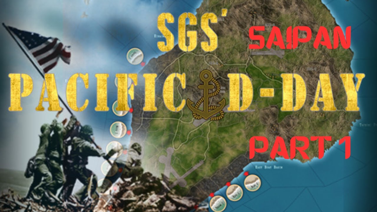 SGS Pacific D-Day - Operation Forager - The Battle of Saipan - Part 1 ...