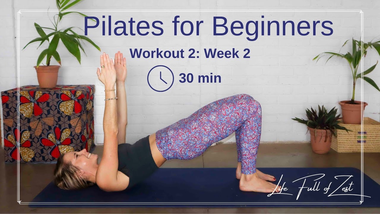 30 MINUTE Full Body Pilates Workout for Beginners - YouTube