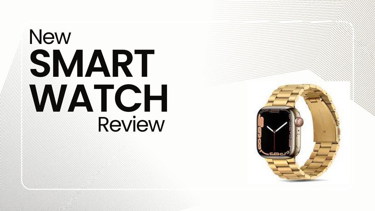 SMART WATCH ULTRA GOLDEN EDITION UNBOXING AND REVIEW WITH FULL DETAILS ...