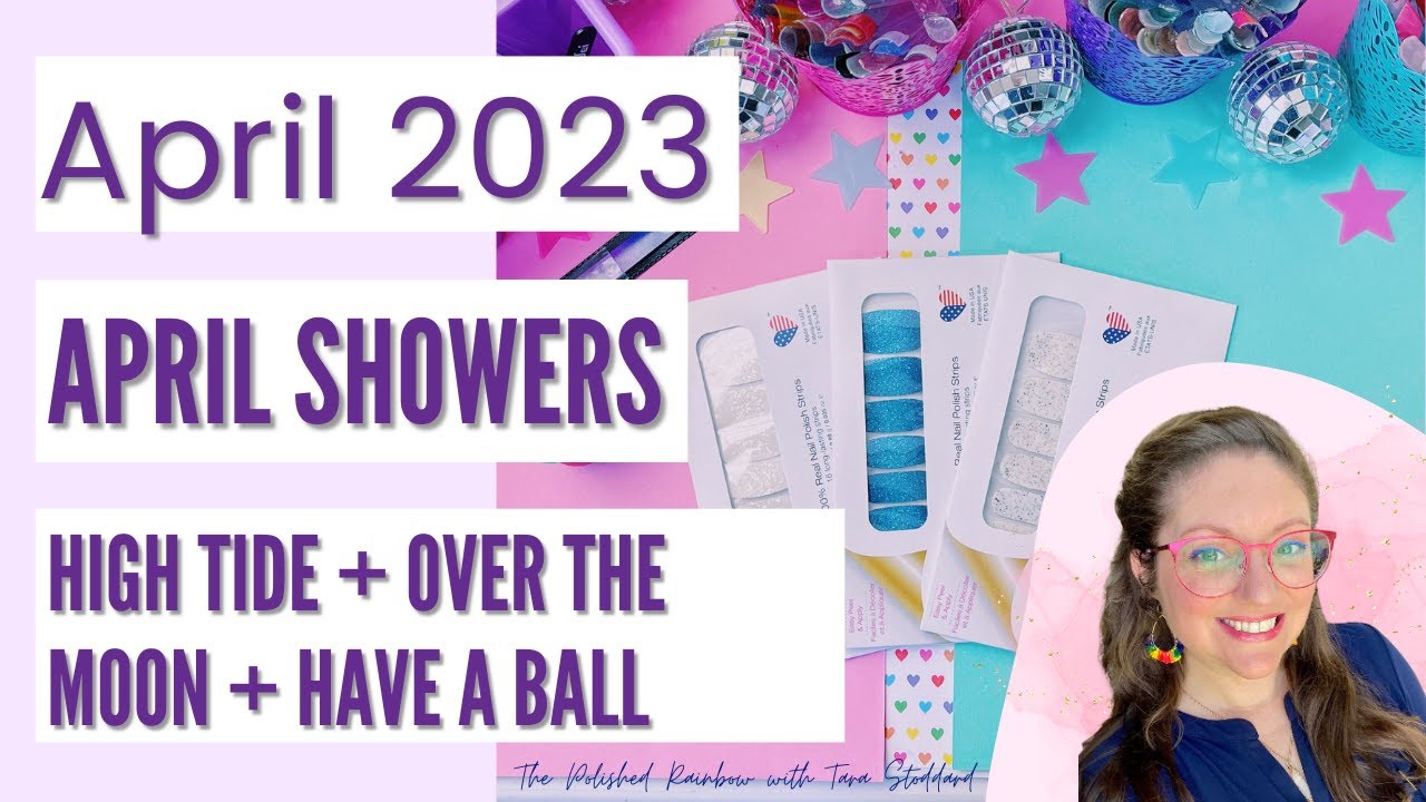 April 2023 NEW Color Street Mani - April Showers Theme - High Tide ...