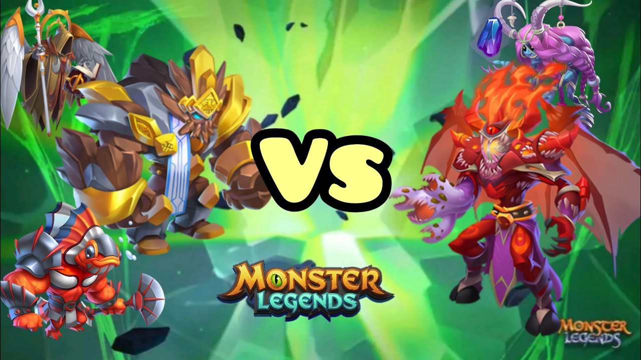 Un equipo con KIng Atum en el PVP - Monster Legends - YouTube