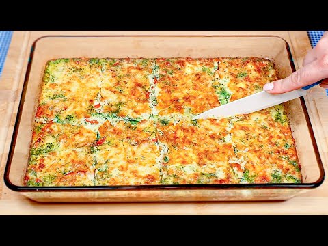 Warum kannte ich dieses Rezept vorher nicht? Gemüseauflauf. Gesundes und billiges Essen.