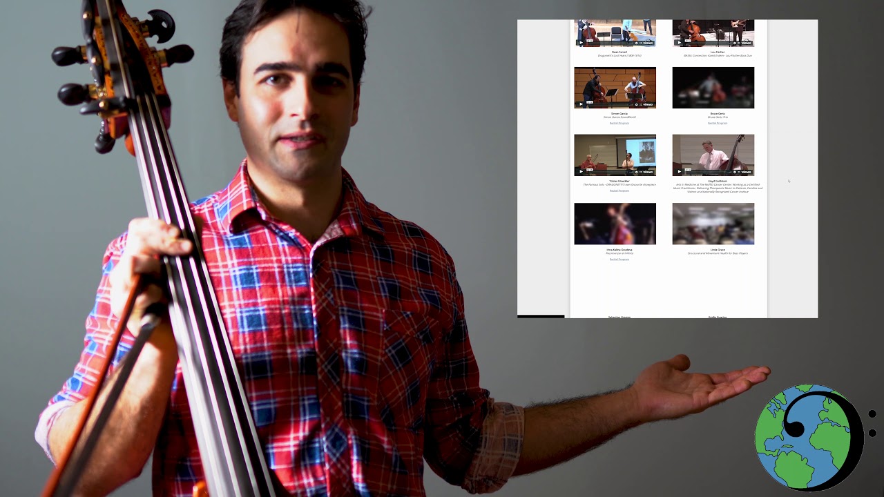Travis Harrison International Society of Bassists Member Drive Video ...