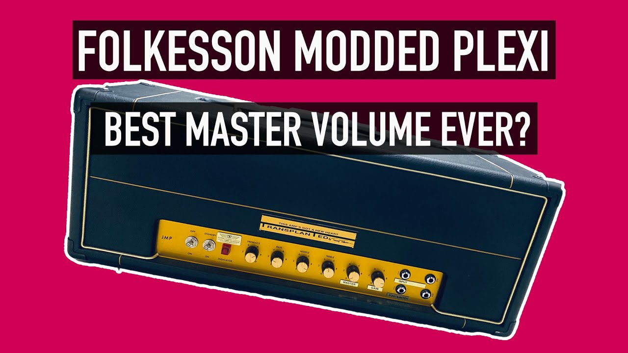 Has this modded Plexi the best master volume? (No Talking) - YouTube