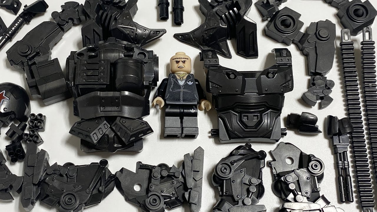 LEGO The Amazing Spider-Man | Rhino Mech Robot Unofficial Lego ...