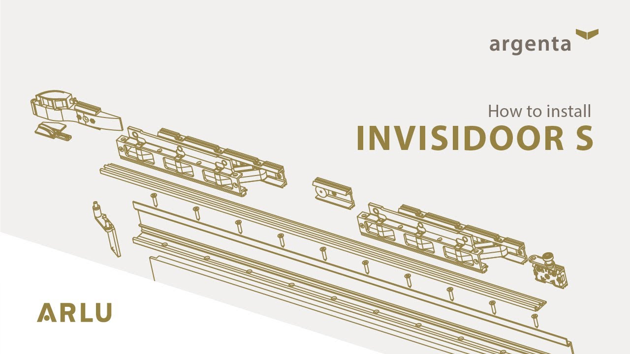 invisidoor S: installation video (English version) - YouTube