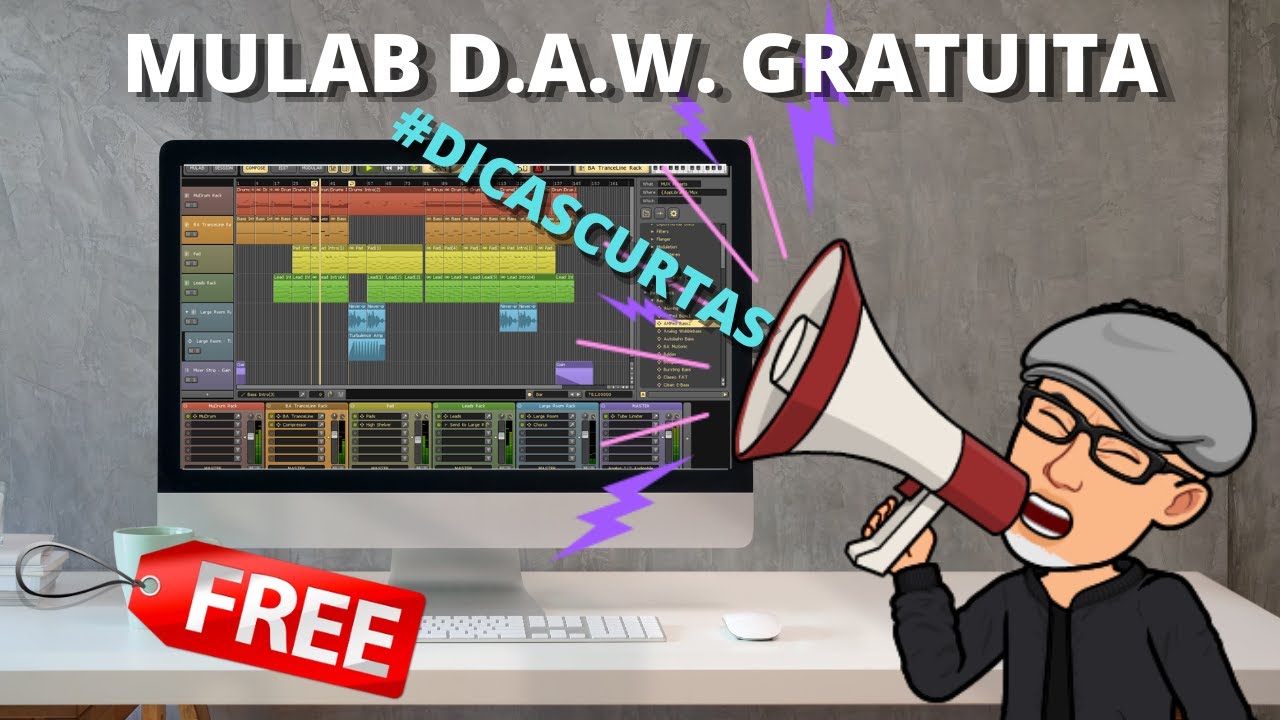 MULAB D A W GRATUITO #DICASCURTAS - YouTube