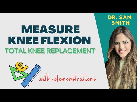 How To Measure Knee Flexion (Bending): with demonstrations - YouTube