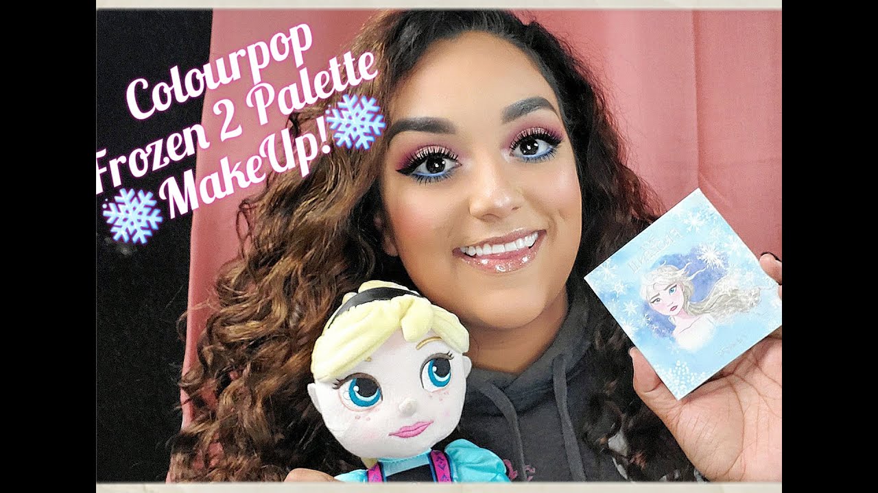 Frozen 2 Palette MakeUp - YouTube