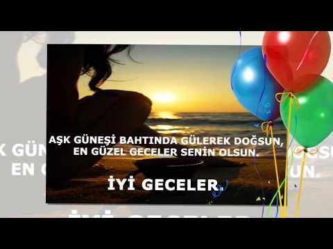 Sevgiliye iyi geçeler mesajları romantik