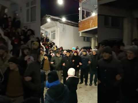 Artvin Tütüncüler(Kartla) köyünde eski hesap yeni yıl başı kutlamaları