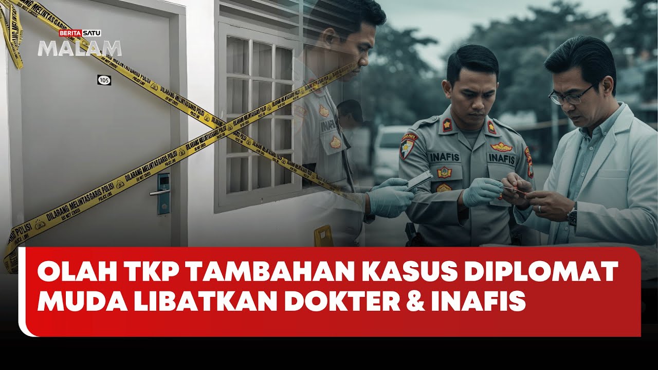 🔴 LIVE | Olah TKP Tambahan Kasus Diplomat Muda Libatkan Dokter & Inafis ...