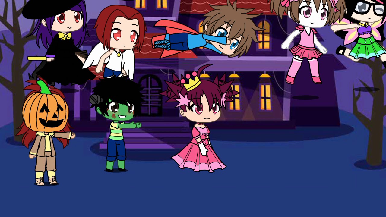 gacha life Halloween - YouTube