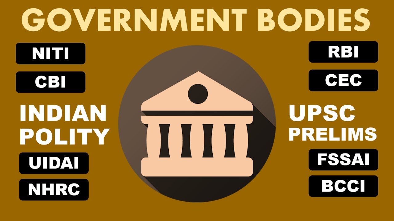 Types of Government Bodies in India | UPSC Indian Polity - YouTube