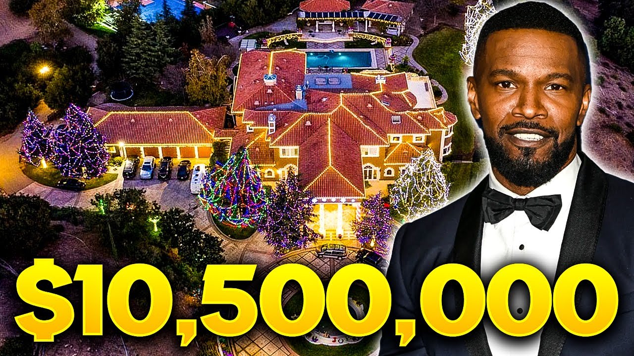 Inside Jamie Foxx's STUNNING Hidden Valley Mansion! - YouTube