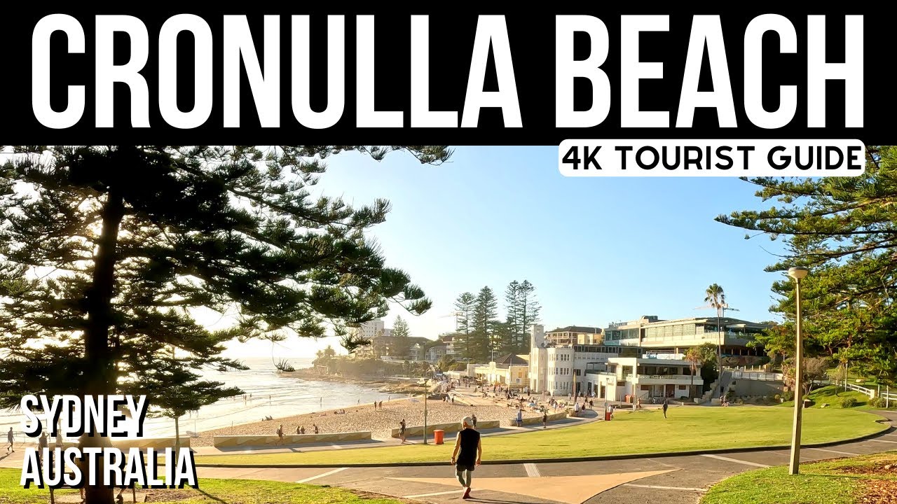 4K 📸 Cronulla Beach Tourist Guide 🇦🇺 Sydney Australia - YouTube