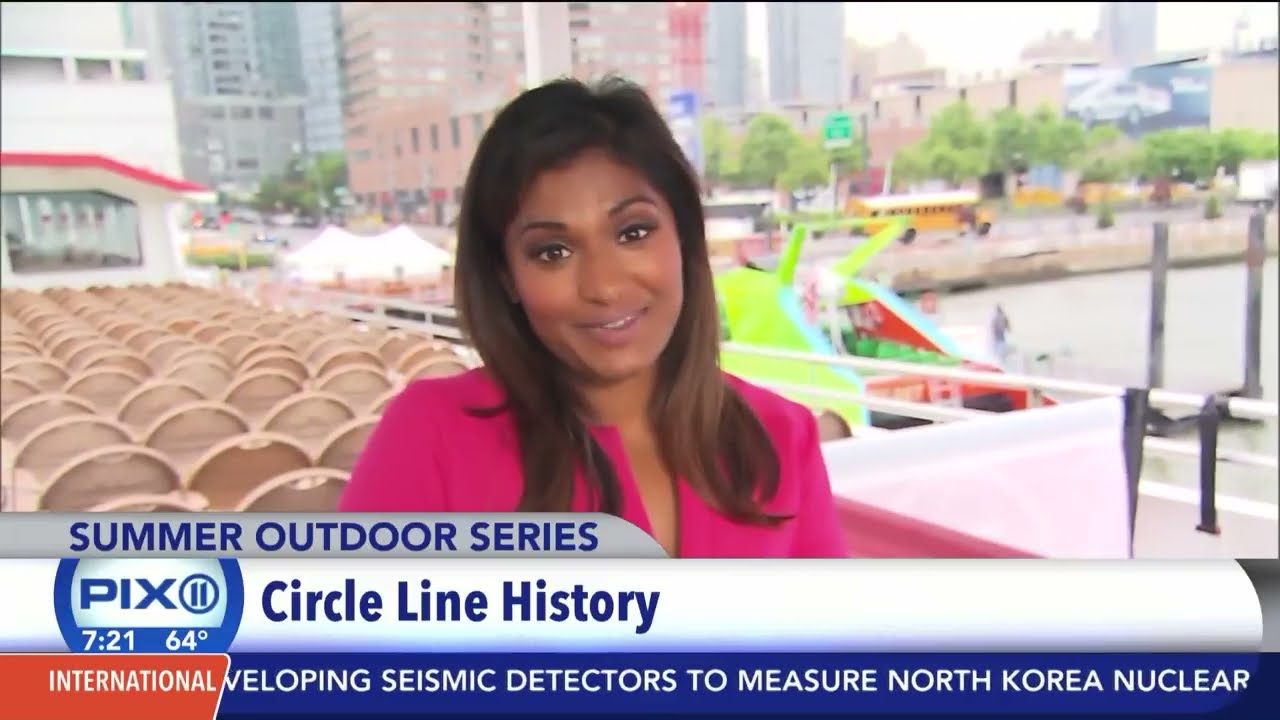 PIX 11’s Kala Rama Features Circle Line Sightseeing Cruises | Summer ...