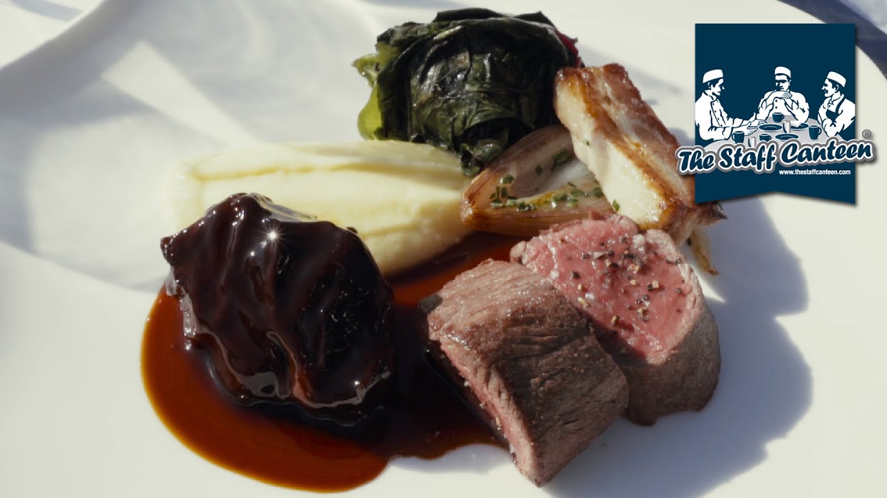 Michelin star chef Matthew Tomkinson creates a beef, turbot and white ...