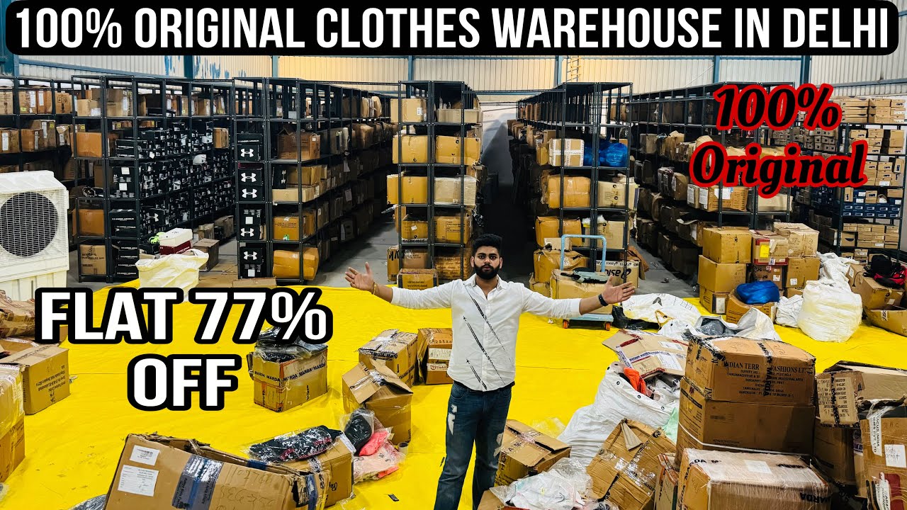100% Original Branded shoes n Clothes || Branded Clothes Warehouse In ...