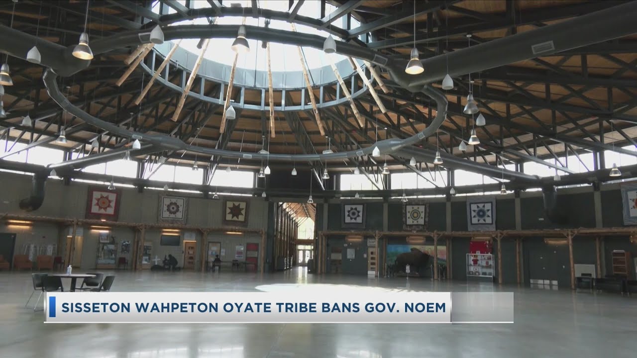 Sisseton Wahpeton Oyate Tribe Bans Gov. Noem - YouTube