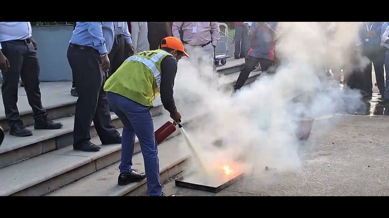 Fire drill testing at corporate company - YouTube