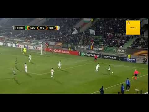 LUDOGORETS RAZGRAD 1-2 ISTANBUL BASAKSEHIR (EUROPA LEAGUE)  Goal Marcelinho Highlights