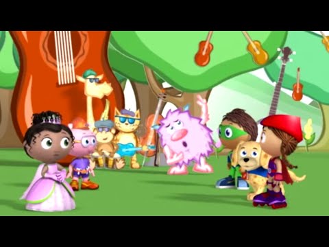 Super Why and Monty's Adventures in Music Town | Super WHY! S02 E12