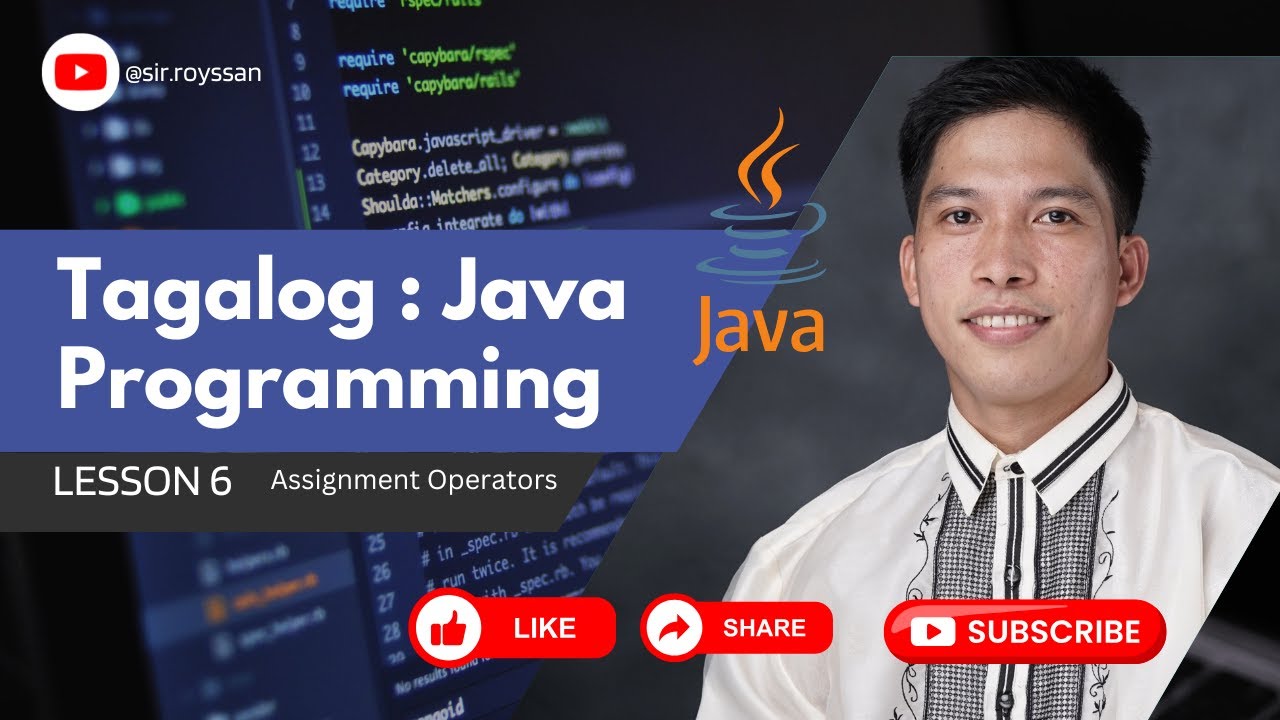 Java Lesson 6 | Assignment Operators - YouTube