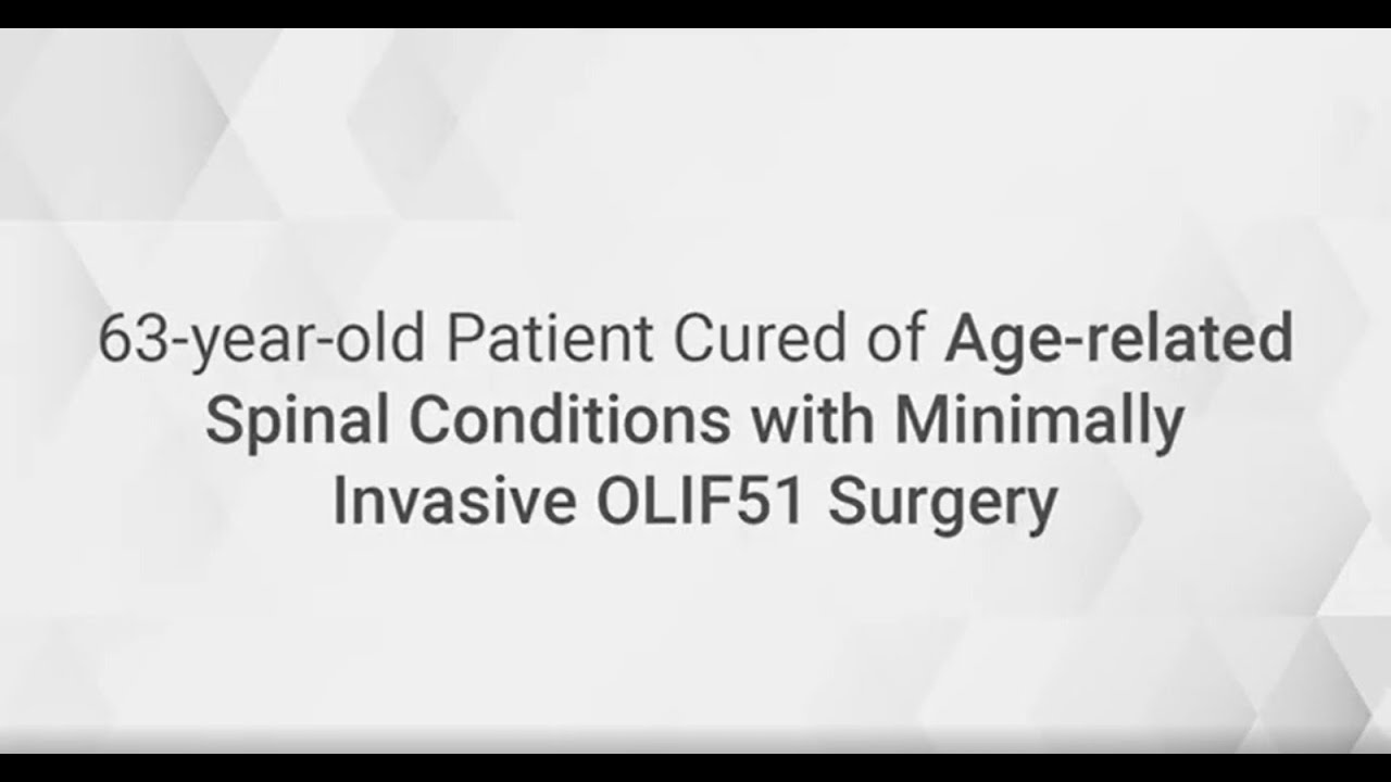 North India's 1st OLIF51 Surgery to treat age-related spinal conditions ...
