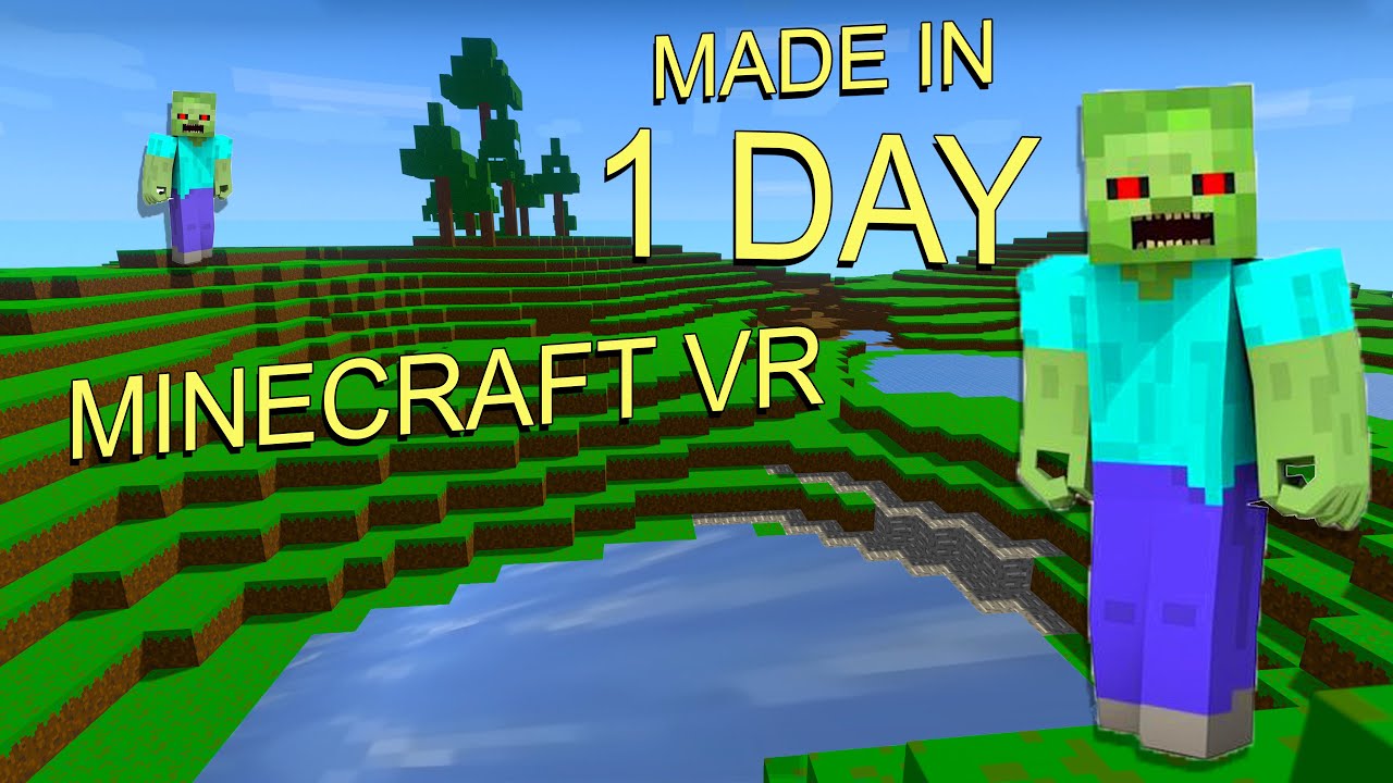 I made Minecraft VR. Download Unity project in description - YouTube