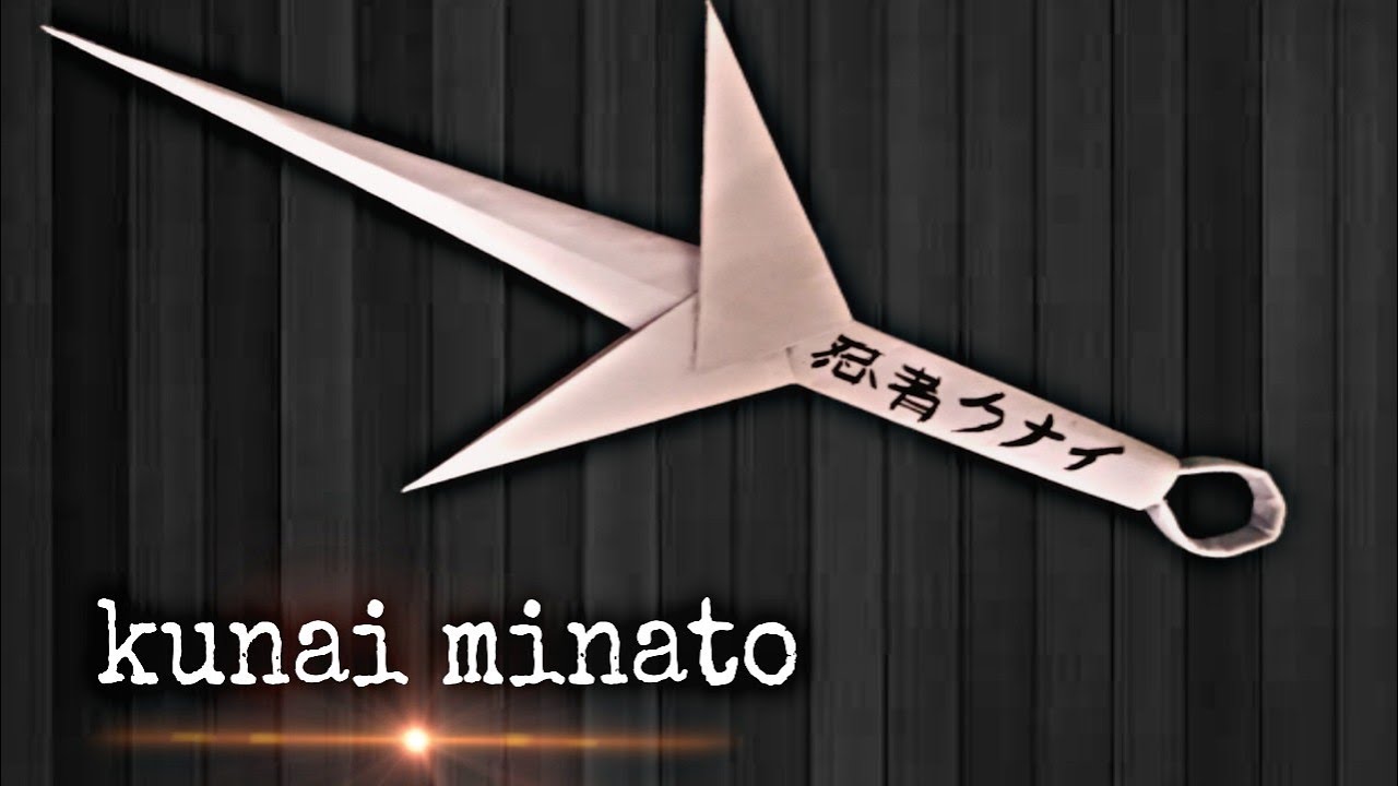 Kunai Minato Kunai Origami Ninja Kunai How To Make Paper Kunai kunai-minato-kunai-origami-ninja-kunai-how-to-make-paper-kunai