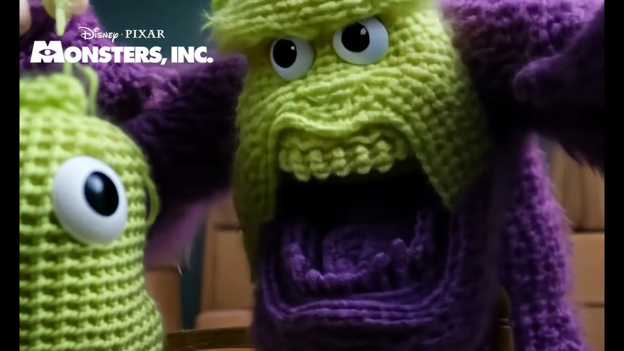 Monsters Inc. - Sulley's Scare Demo & Banishment Scene | Reimagined by ...
