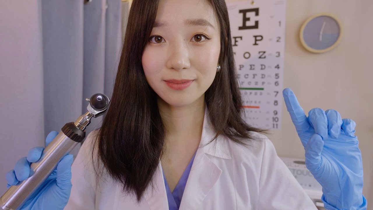 ASMR Full Body Physical Exam - YouTube
