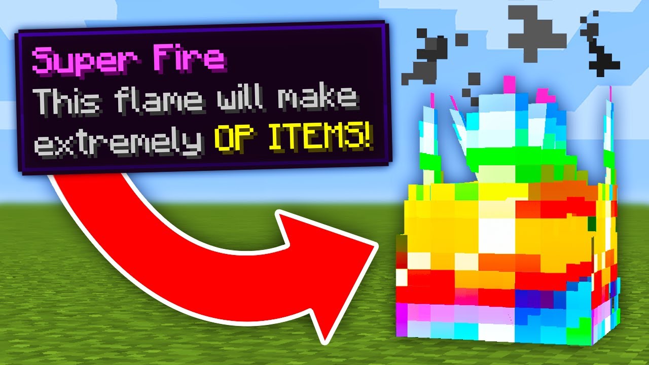 Minecraft, But There Are Custom Fires... - YouTube