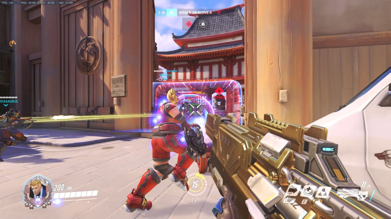 Hanamura RUSH! | Overwatch - YouTube