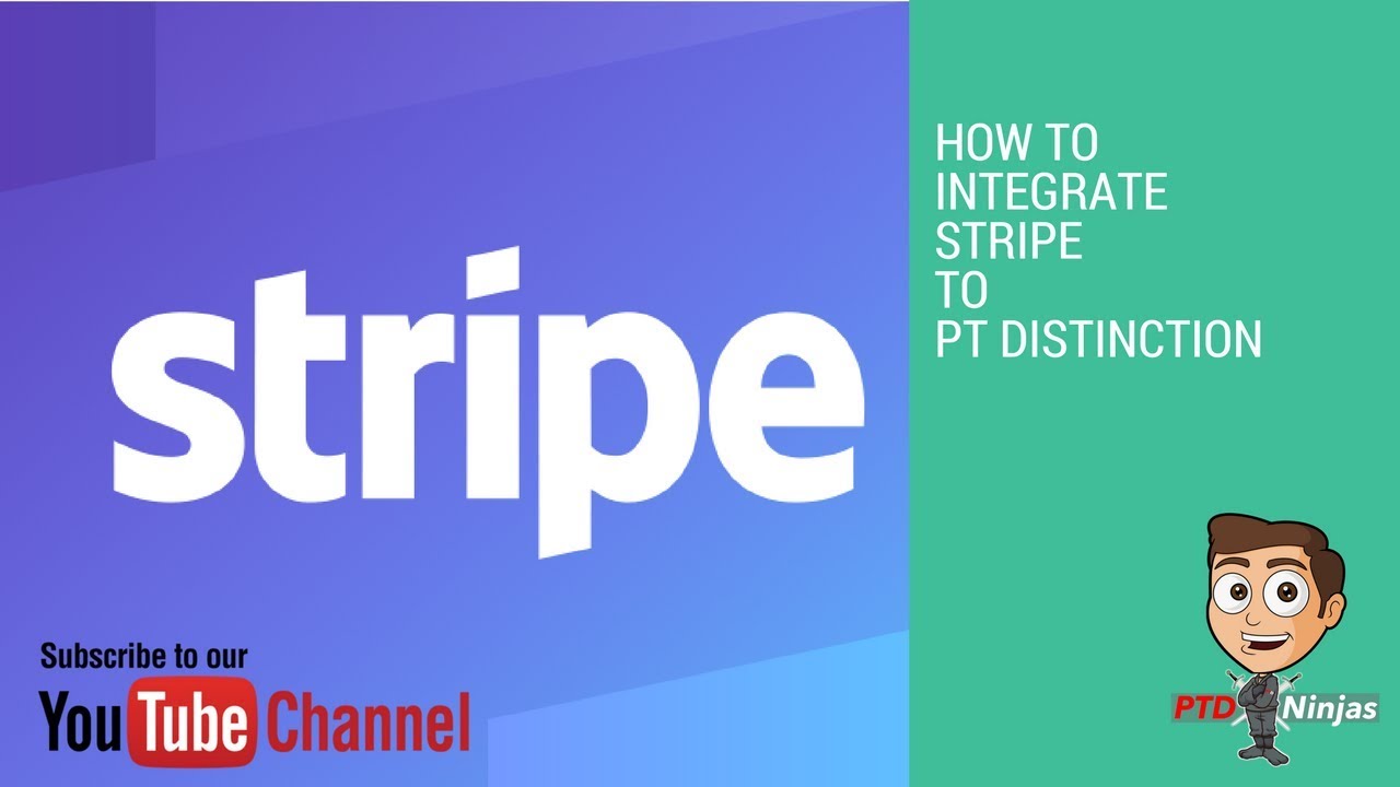 How To Integrate Stripe with PT Distinction - YouTube