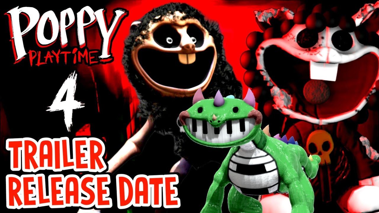 Poppy Playtime Chapter 4 - RELEASE DATE of the FINAL TRAILER and NEW ...