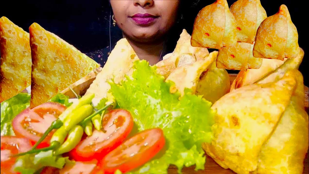 Mukbang ASMR | Singara | Somucha | BD Street Food - YouTube