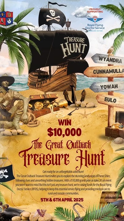 The Great Outback treasure Hunt is Here! - YouTube