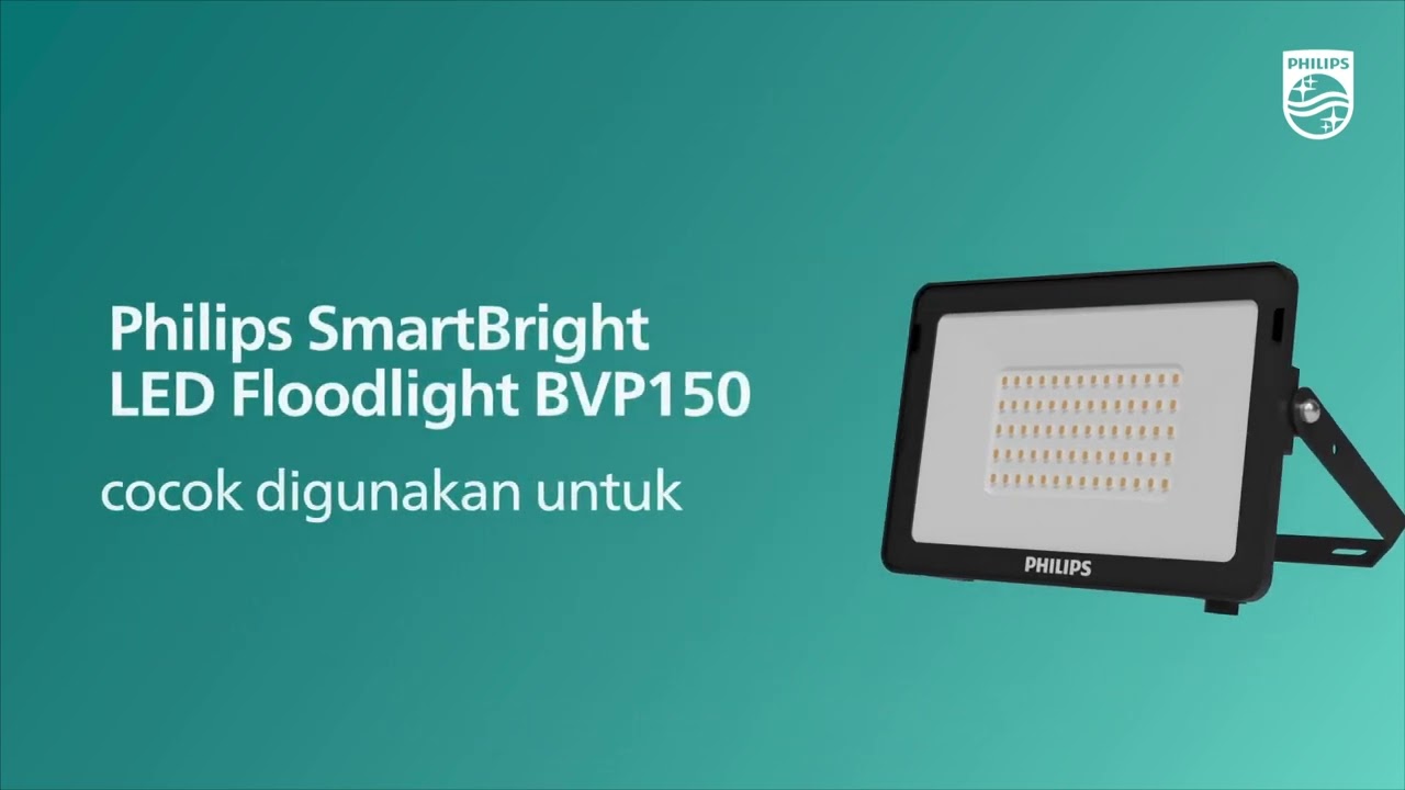 Philips SmartBright Floodlight BVP150 - Lampu tembak LED berkualitas ...