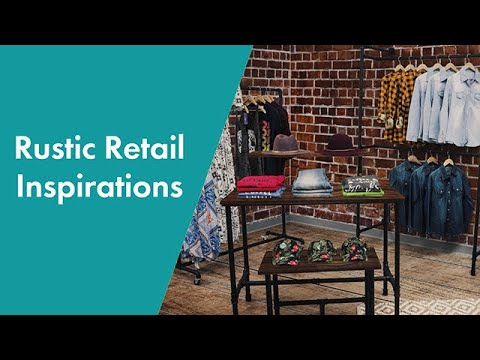 Industrial Style Retail Fixtures | Displays2go® - YouTube