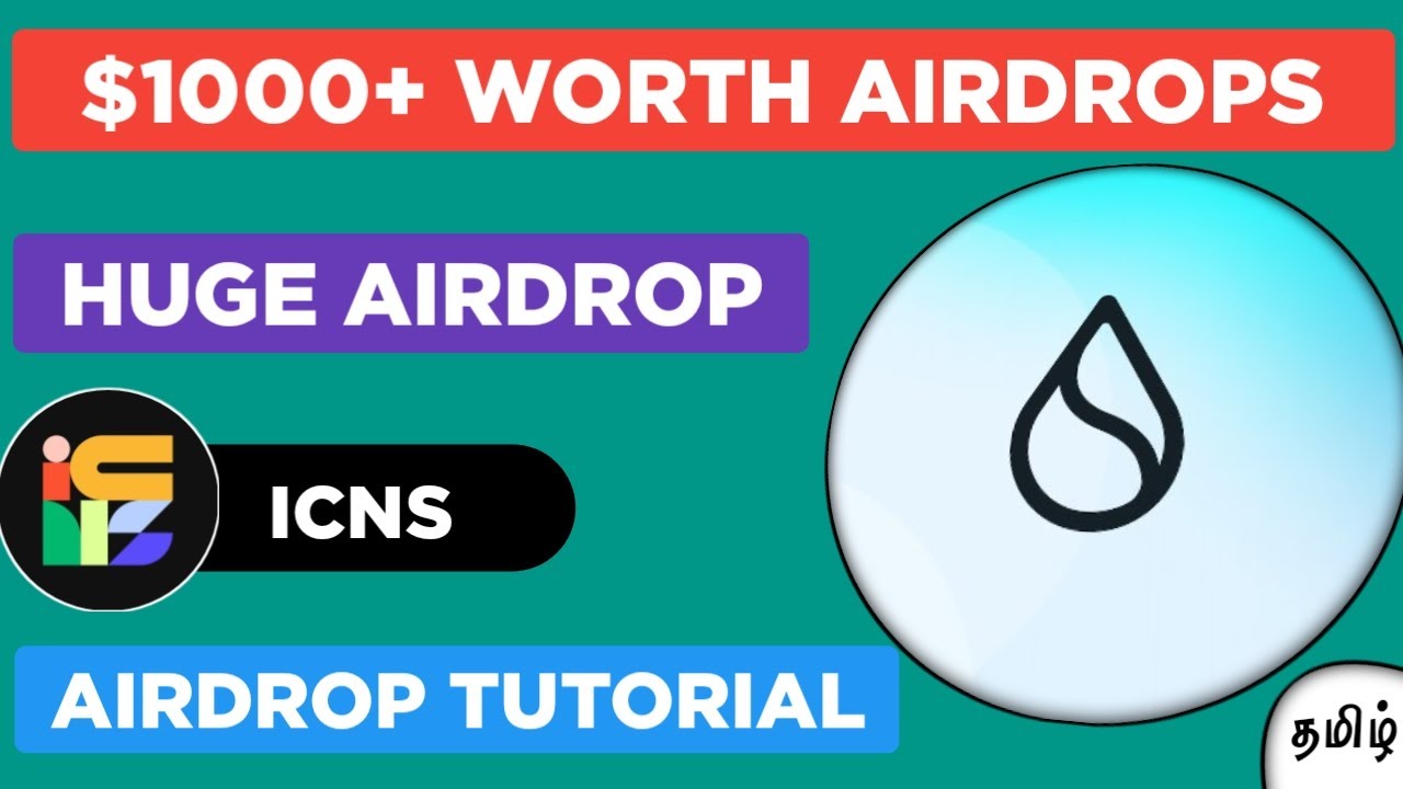 1000$+ worth airdrop | huge airdrop | sui | icns | Airdrop tutorial - YouTube