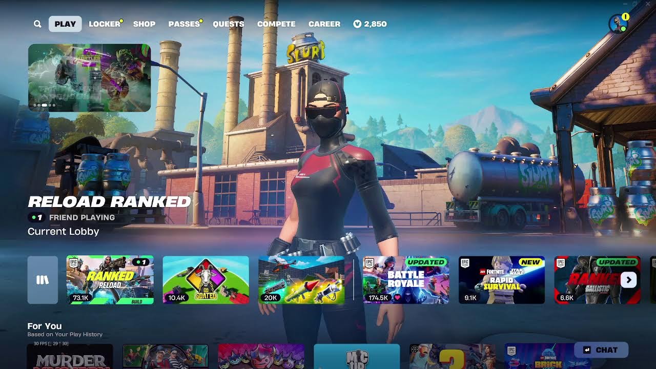 playing fortine - YouTube